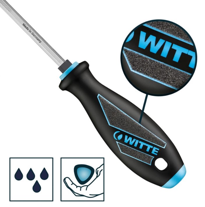 Набор отверток WITTE MAXX PLUS 5 пр. SL/PZ1+2 купить в интернет ...